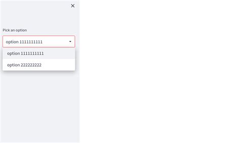 selectbox options are blurry in sidebar using streamlit streamlit