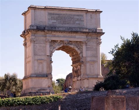 Arch Of Titus Is Located Inside The Roman Forum In Rome Italy Ouritalianjourney Rome Roma