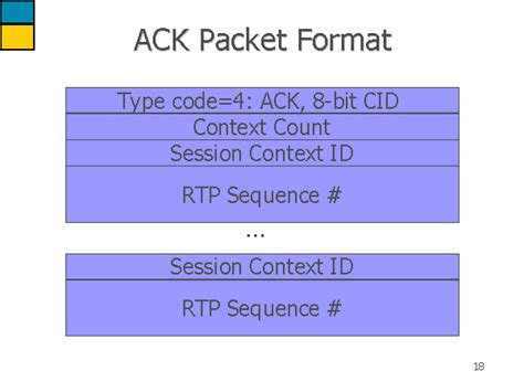 ACK Packet Format
