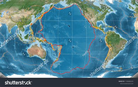 Tectonic Plates Map Ring Of Fire