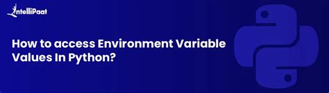 Access Environment Variable Values In Python