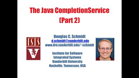 Overview Of The Java Completionservice Parts 1 And 2 Youtube