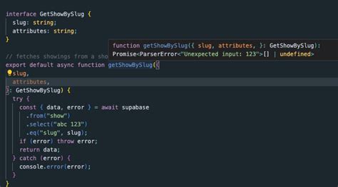 Supabase Js 20 Passing A String To Select Query That Isnt Or Leaving It As Empty Causes