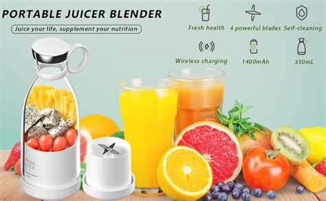 Buy Buyerzone 420ml Portable Juice Blender Juicer Bottle Mixer Juice