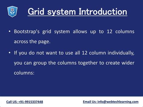 Bootstrap Grids Pptx
