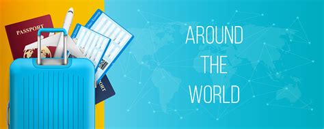 크리에이 티브 벡터 그림의 투명 한 배경에 고립 된 바퀴와 현실적인 큰 폴 리카 보 네이트 여행 플라스틱 가방 아트 디자인