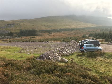 Parking For Moel Eilio Gw Nw 022 Summit Info Sota Reflector