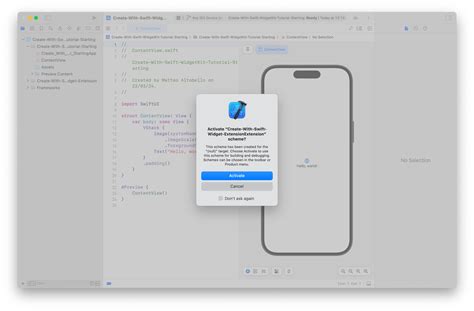 Adding A Widget To A Swiftui App