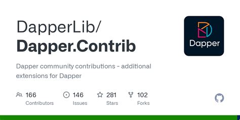 github dapperlib dapper contrib dapper community contributions additional extensions for dapper