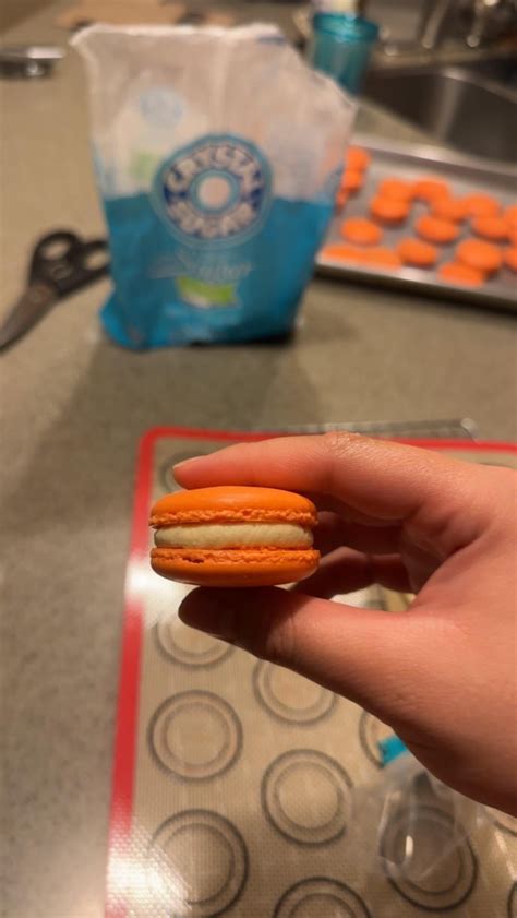 My First Mostly Perfect Batch🥹 R Macarons