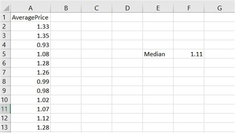 How To Find The Median In Excel Spreadcheaters