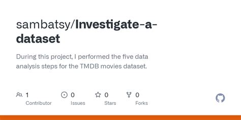 Investigate A Datasetsamsproipynb At Main · Sambatsyinvestigate A Dataset · Github
