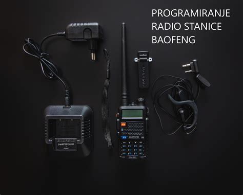 PROGRAMIRANJE BAOFENG RADIO STANICE GearUp WebShop