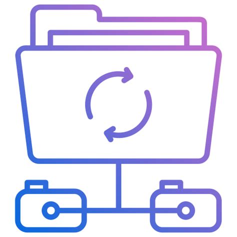 Data Exchange Free Networking Icons