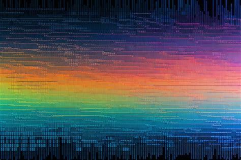 Premium Ai Image Chromatic Tech Panorama Screen Background