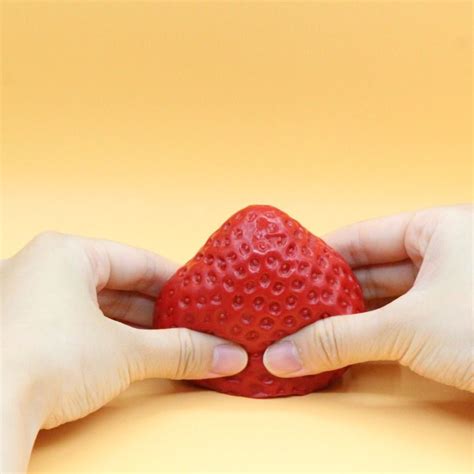 Giant Strawberry Squishy Yumi Squishy