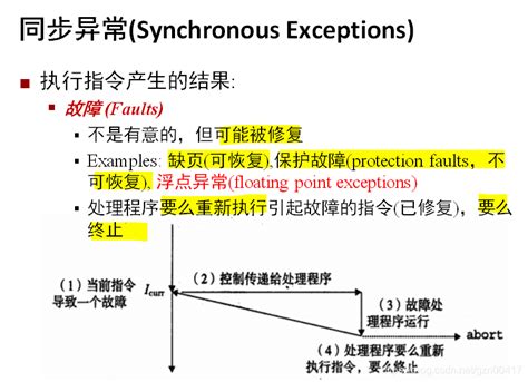 计算机系统课程 笔记总结 csapp第八章 异常控制流（8 0 8 1） 能够改变程序控制流的各种机制 csdn博客
