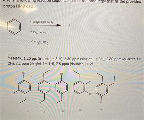 Solved Proton NMR Data HNMR Pp Triplet I H Chegg Com