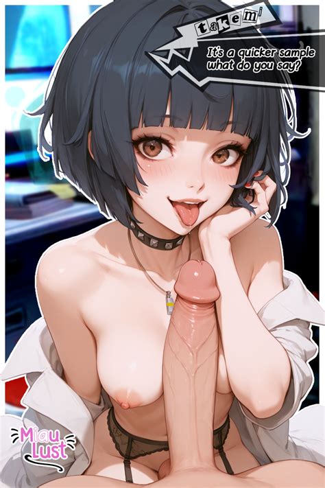 Rule 34 Ai Generated Blue Hair Lingerie Miaulust Nurse Oral Sex Persona 5 Persona 5 Royal