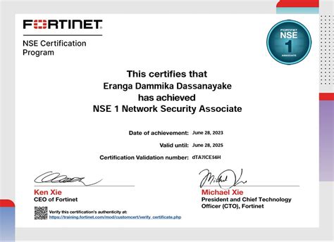 Im Happy To Share That Ive Obtained A New Certification Nse 1 Network Security Associate From