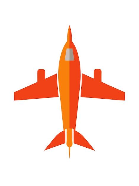 색 바탕에 있는 항공기 터 아트 프리미엄 Ai 생성 벡터