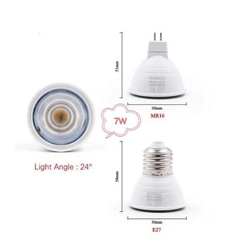 Jual LAMPU HALOGEN SPOTLIGHT LED WATT FITTING E WATT COB SOROT W LAMPU SPOT LIGHT TUSUK W