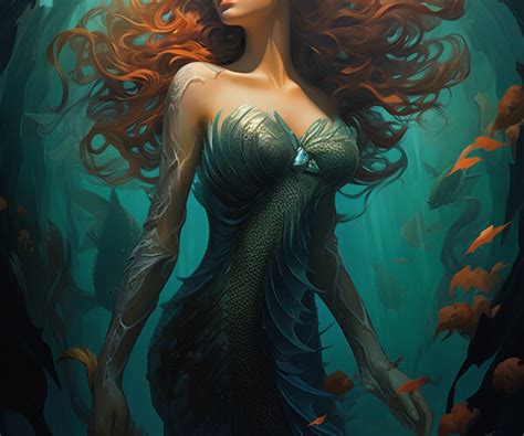 Artstation Whispers Of The Abyss A Mermaids Serenade 2 Artworks
