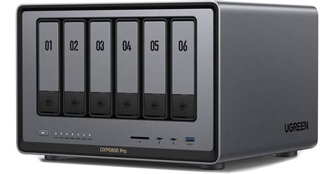 Ugreen Nasync Dxp6800 Pro 6 Bay Nas Enclosure 25898b Bandh Photo
