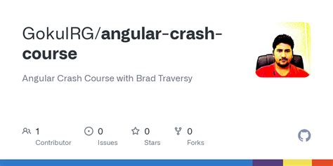 Github Gokulrgangular Crash Course Angular Crash Course With Brad Traversy