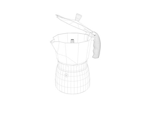 커피 주전자 3d 모델 15 3ds C4d Obj Free3d