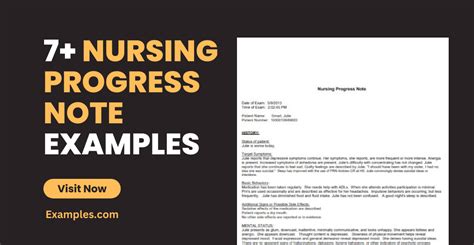 7 Nursing Progress Note Examples To Download