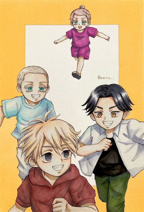 Baji Mikey Sanzu Senju Imagenes Chibi Personajes De Anime Chibi Dibujos