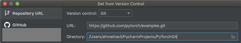 Git Import Github Repository To Pycharm Stack Overflow