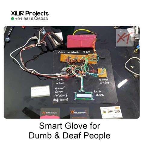 Smart Glove For Dumb And Deaf People M Tech B Tech Engineering Projects Thesis Research Help