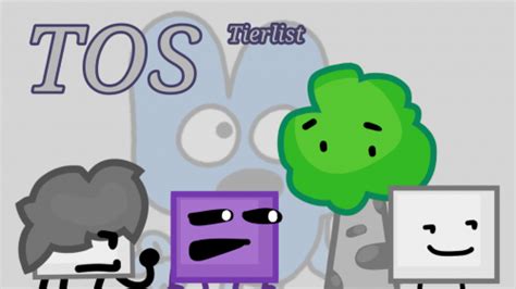 Create A The Object Show TOS Tierlist Tier List TierMaker