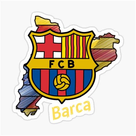 Barca Fc Barcelona Flag Of Catalonia Football Sticker And Ts