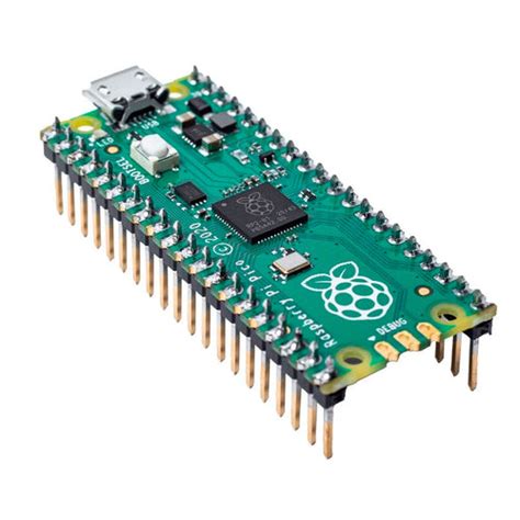 Kit Raspberry Pi Pico Headers Rp2040 Cable Usb Electronica Microbot
