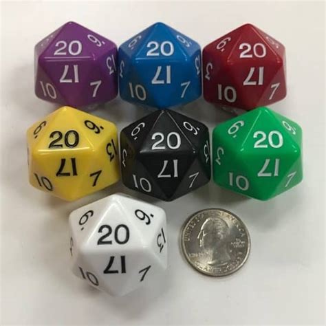 20 Sided Jumbo Dice From Koplow