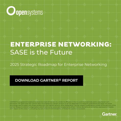 2025 Strategic Roadmap For Enterprise Networking Open Systems