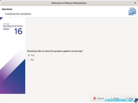 Installer Vmware Workstation 16 Sous Linux Vmware Tutoriels Informatiweb Pro