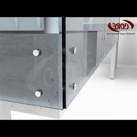 Stainless Steel Silver Glass Railing Stud For Door At ₹ 220piece In