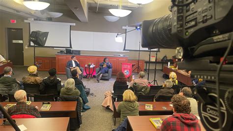 Behind The Scenes Filming Plundered For C Span Book Tv