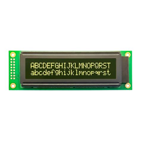20x2 Programmable Lcd Display Module Va Display Screen