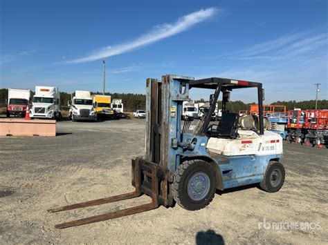 1996 Cat Gp40 8000 Lb Pneumatic Tire Forklift Ritchie Bros Auctioneers