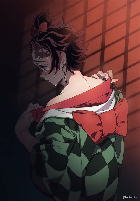 Kamado Tanjirou Kimetsu No Yaiba Drawn By Dalc Rose Danbooru