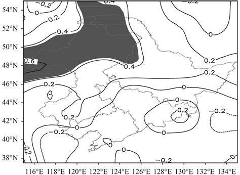 Anomaly Correlation Coefficients Between The 20 Yr Average Summer Download Scientific Diagram