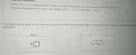 Solved Note This Is A Multi Part Question Once An Answer