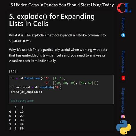 Python Coding On Instagram 5 Hidden Gems In Pandas You Should Start