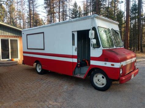 1990 Chevy Grumman Step Van Box Truck 39l Cummins Diesel 4 Cylinder