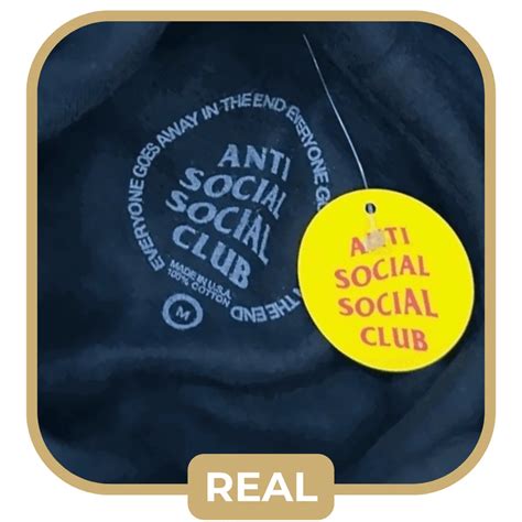 How To Spot Real Vs Fake Anti Social Social Club Hoodie Assc